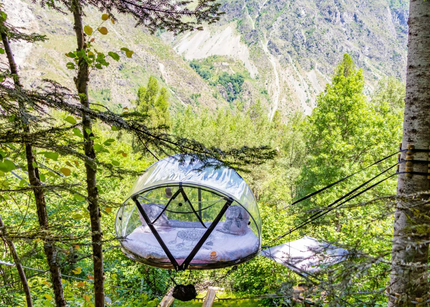 Nuit dans une bulle : 15 lieux magiques à tester en France