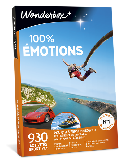Coffret Cadeau 100% Emotions - Wonderbox
