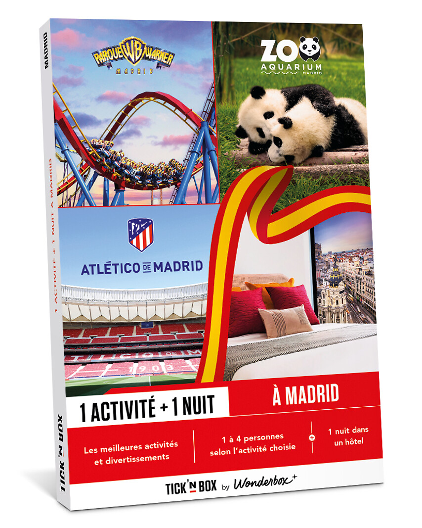 Coffret Cadeau Séjour + Activité à Madrid | Wonderbox
